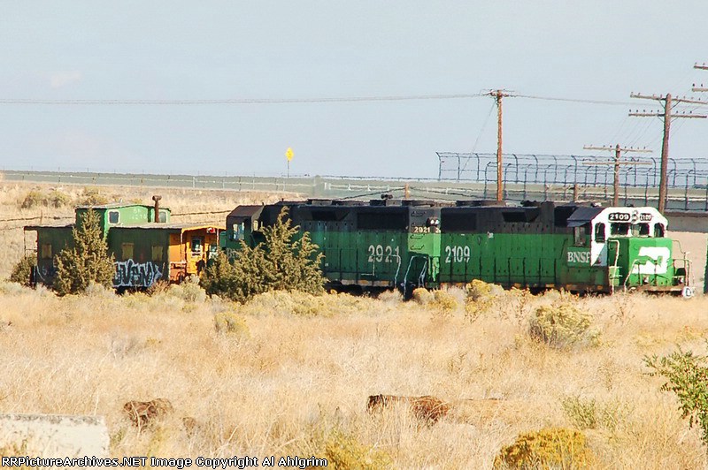 BNSF 2921 & BNSF 2109